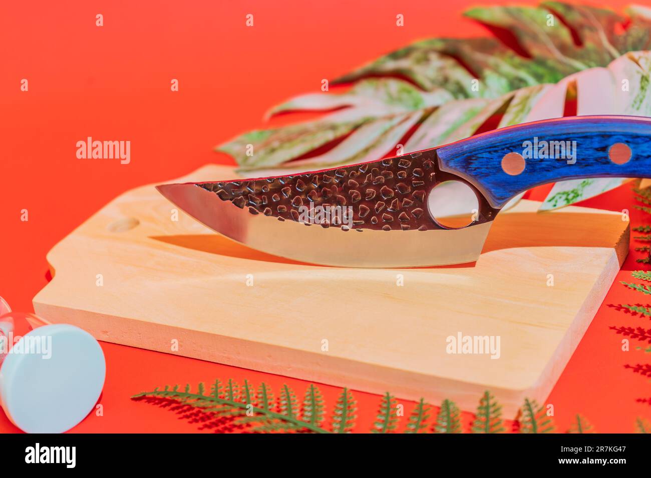 The Modern Blue Kitchen Knife is a perfect blend of style and ...