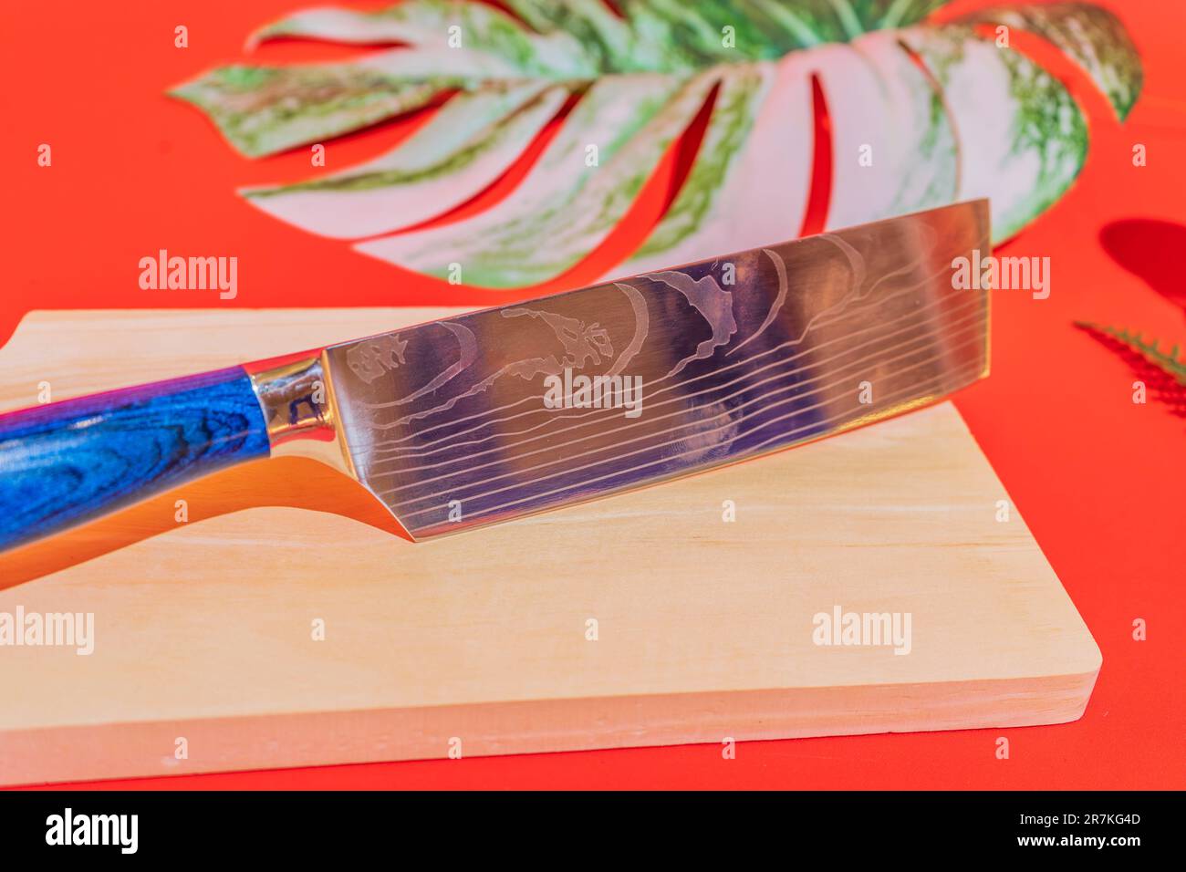 The Modern Blue Kitchen Knife is a perfect blend of style and ...