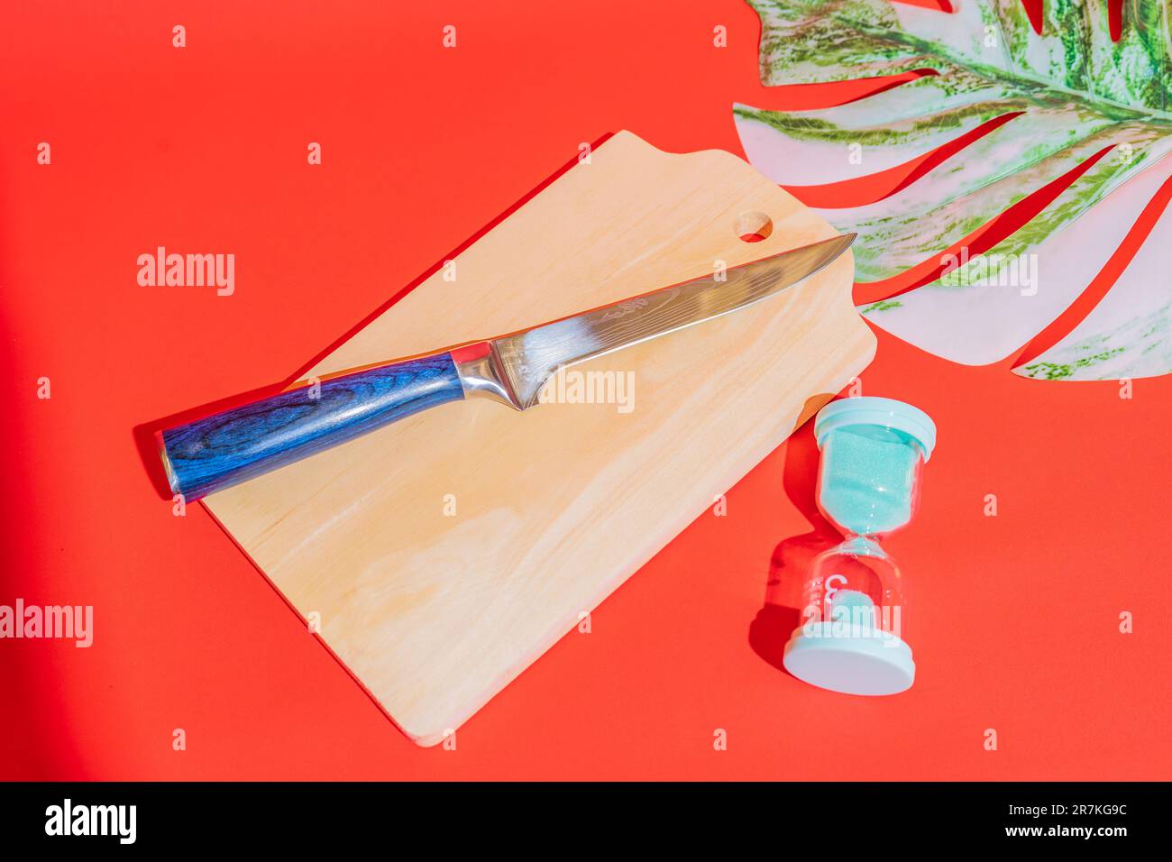 The Modern Blue Kitchen Knife is a perfect blend of style and ...