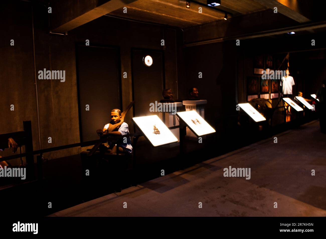 Interior showcase the history of Thailand prisons in museum of the ...