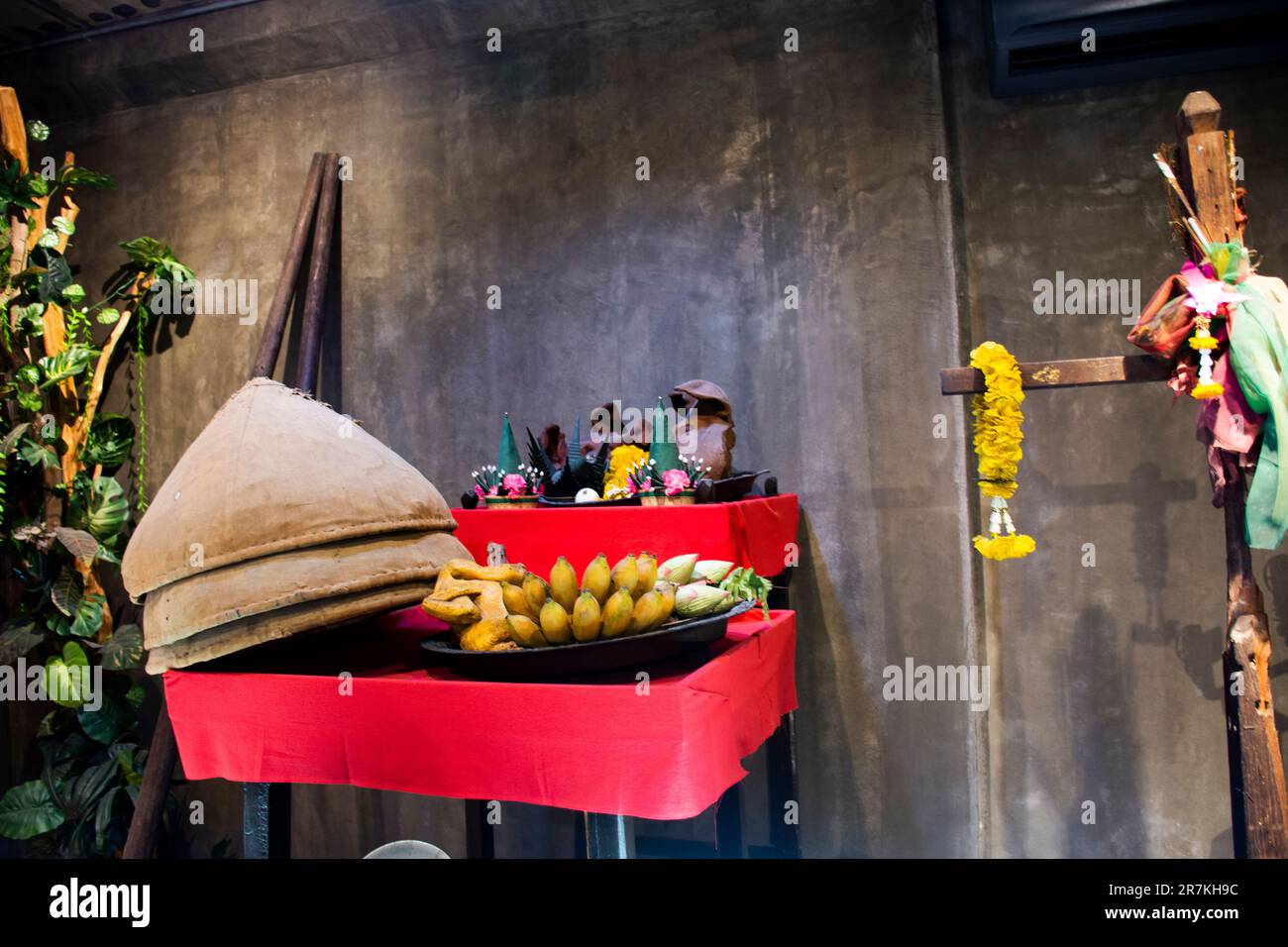 Interior showcase the history of Thailand prisons in museum of the ...