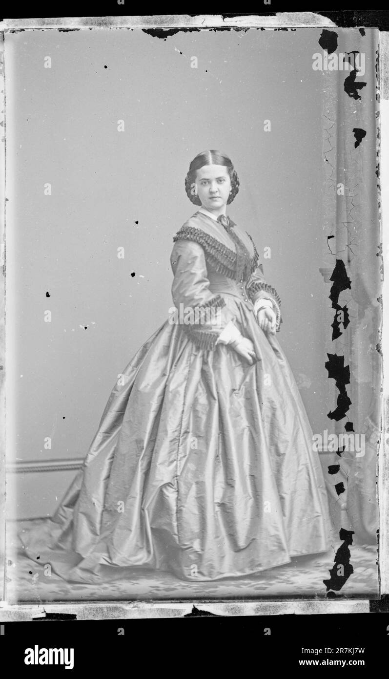 1870s woman lady dress hi-res stock photography and images - Alamy