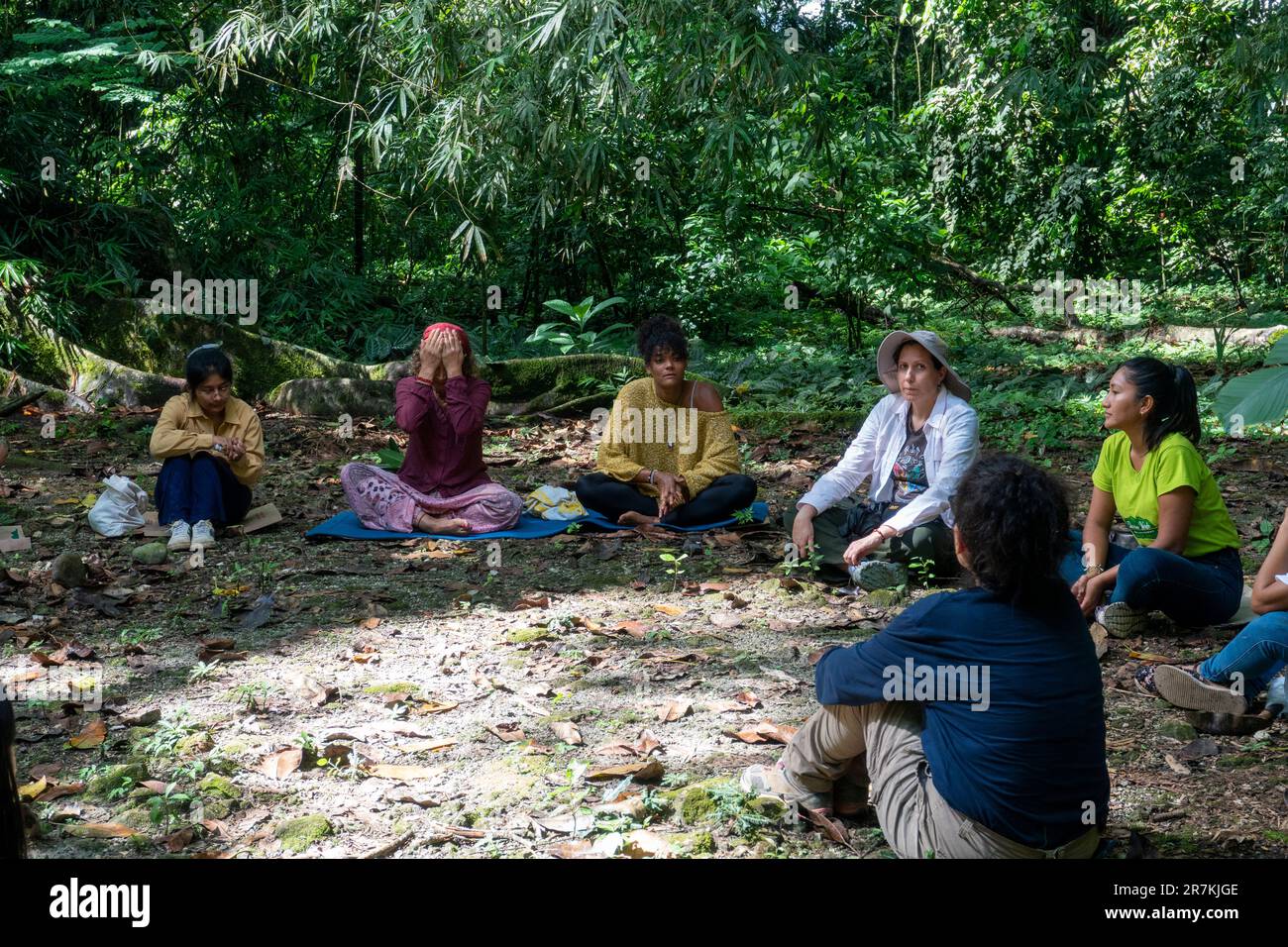 Wellbeing in the amazon forest hi-res stock photography and images - Alamy