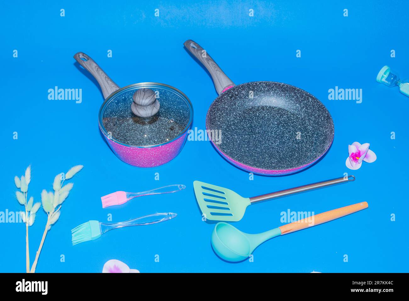 The "Pretty in Pink: Cooking Essentials in Stunning Hues" collection ...