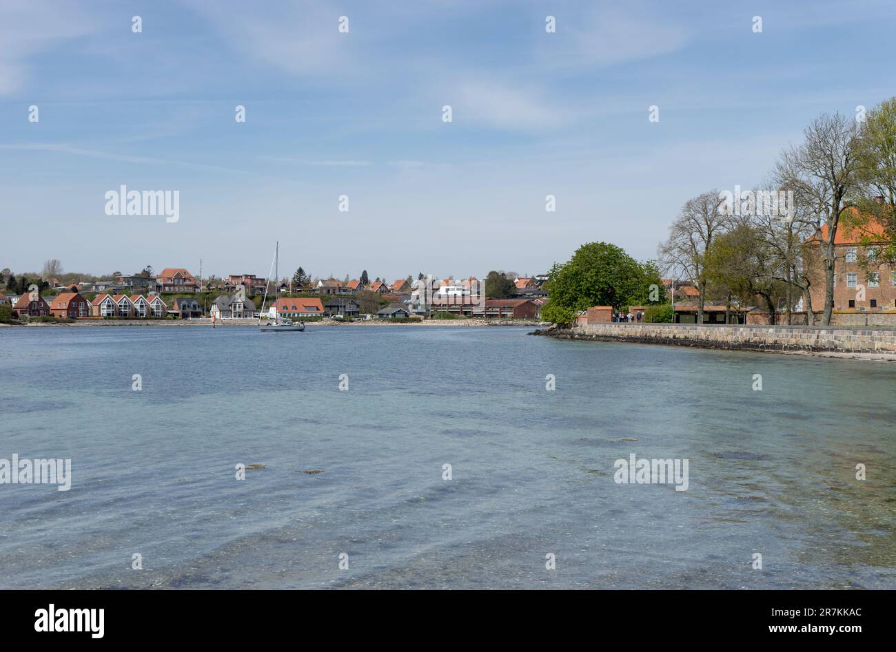 Chestnut tree at the castle of Sonderborg in Denmark Stock Photo - Alamy
