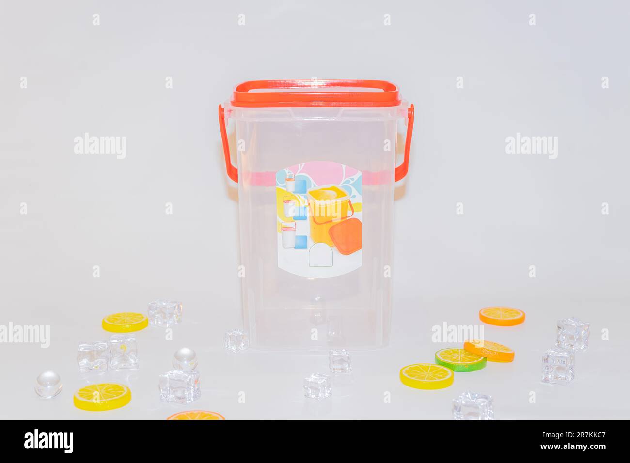 The Versatile Cylinder Plastic Container with Secure Lid is the ...