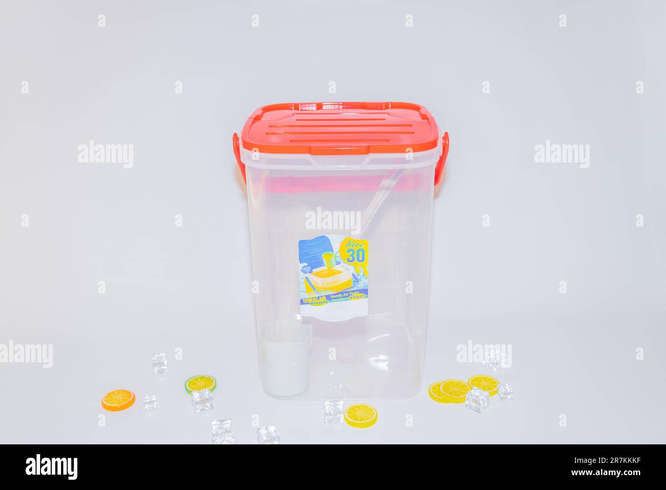 The Versatile Cylinder Plastic Container with Secure Lid is the ...