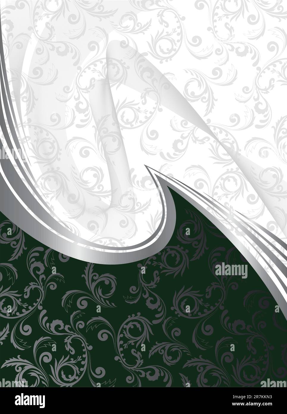 Silver waves Stock Vector Images - Alamy