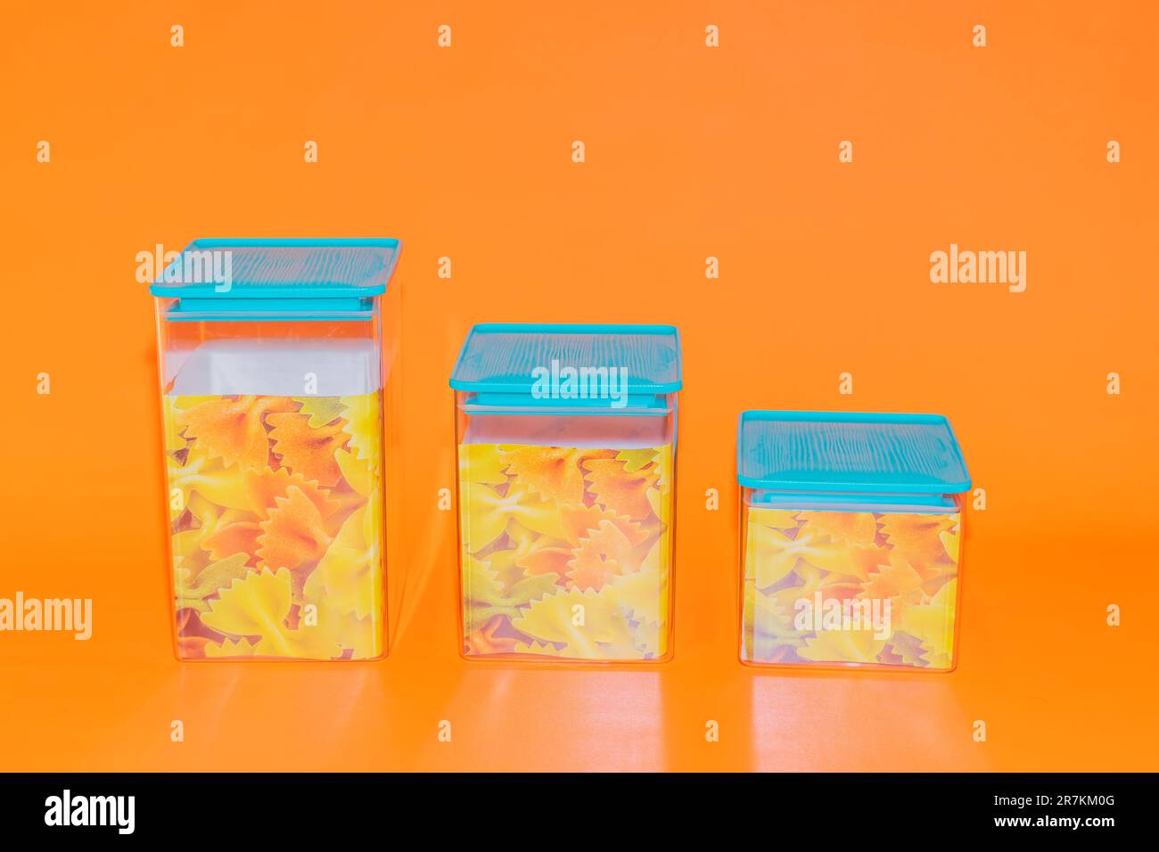 The Tosca-Colored Snack Jar Set offers a stylish and practical solution ...