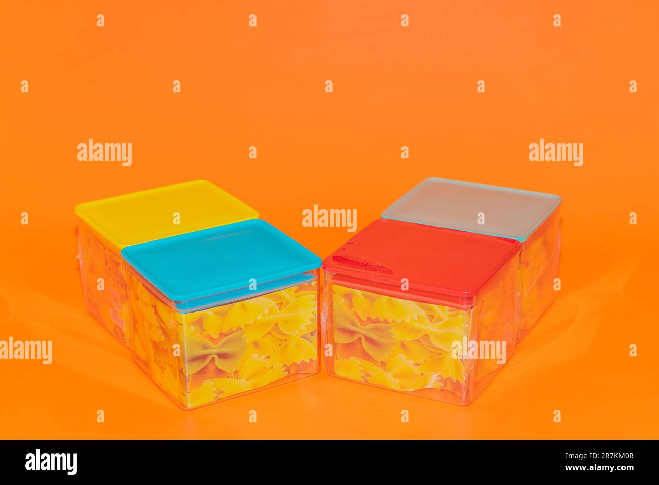 The Tosca-Colored Snack Jar Set offers a stylish and practical solution ...