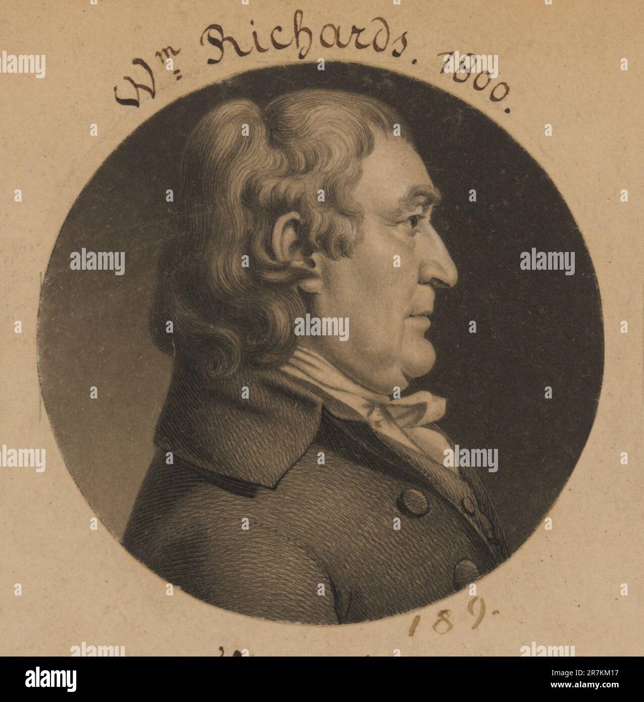 William Richards 1800 Stock Photo - Alamy