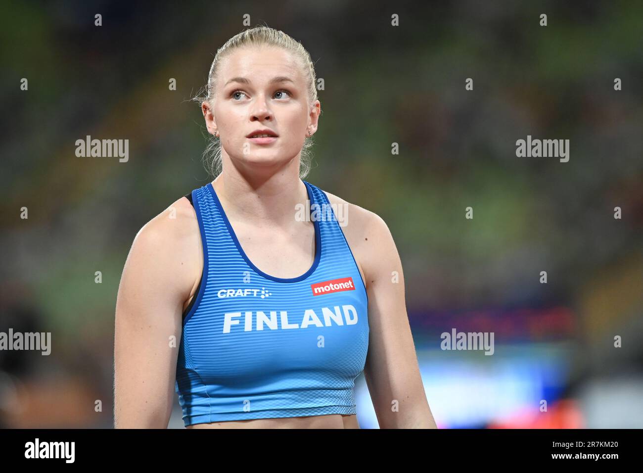 Wilma Murto (Finland). Pole vault Gold Medal. European Championships ...