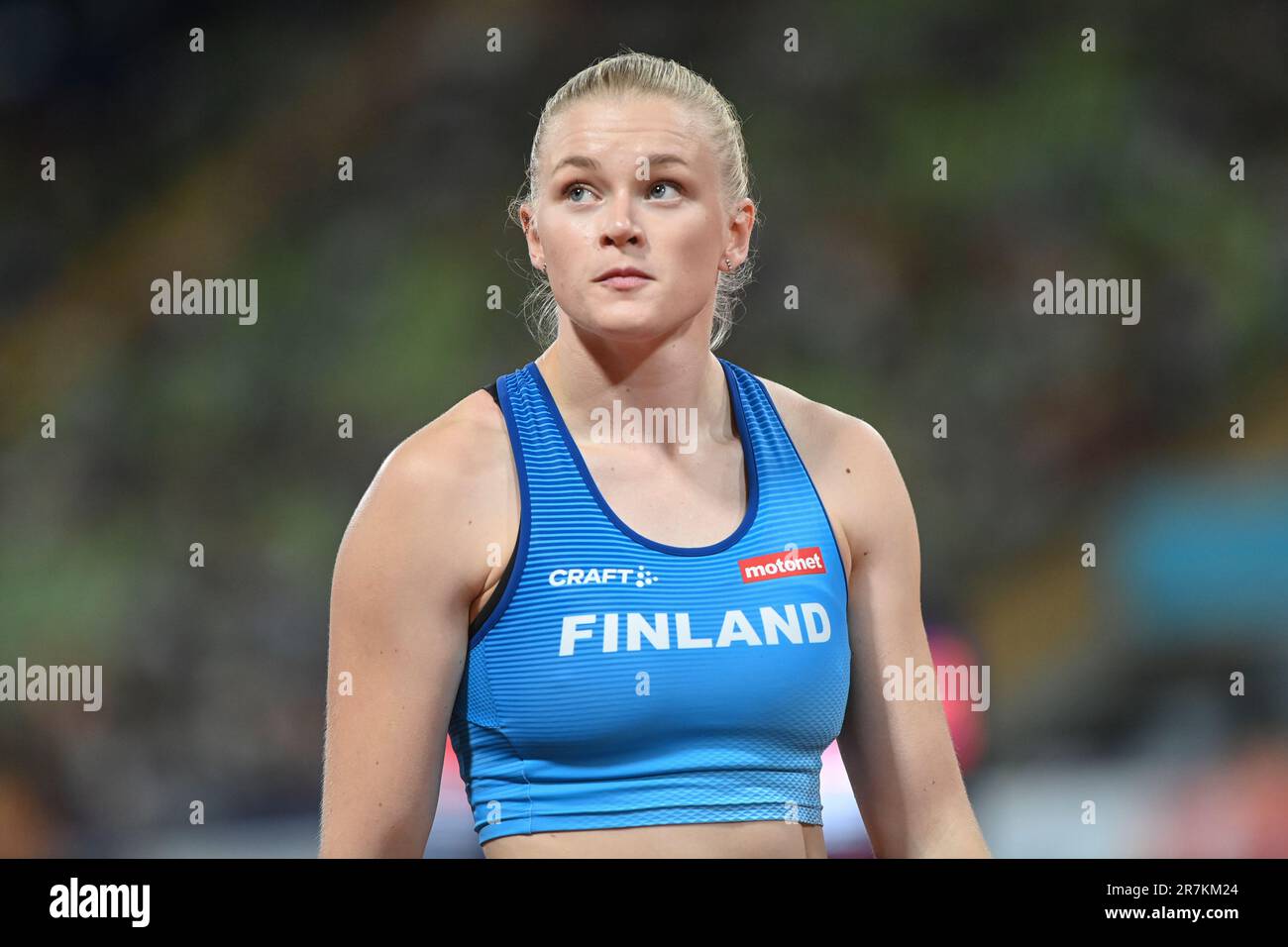 Wilma Murto (Finland). Pole vault Gold Medal. European Championships ...