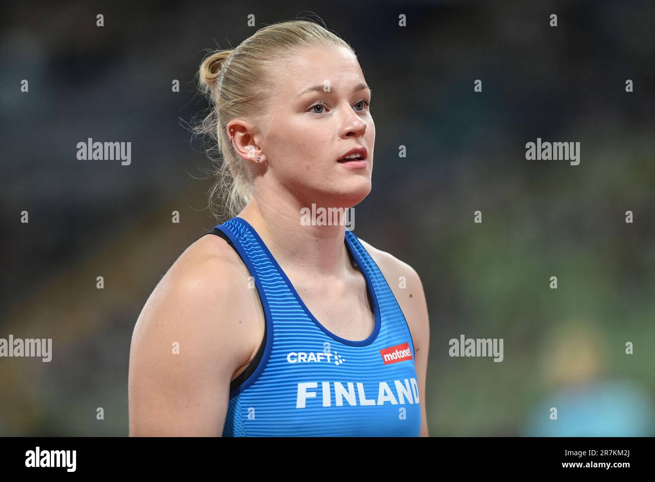 Wilma Murto (Finland). Pole vault Gold Medal. European Championships ...