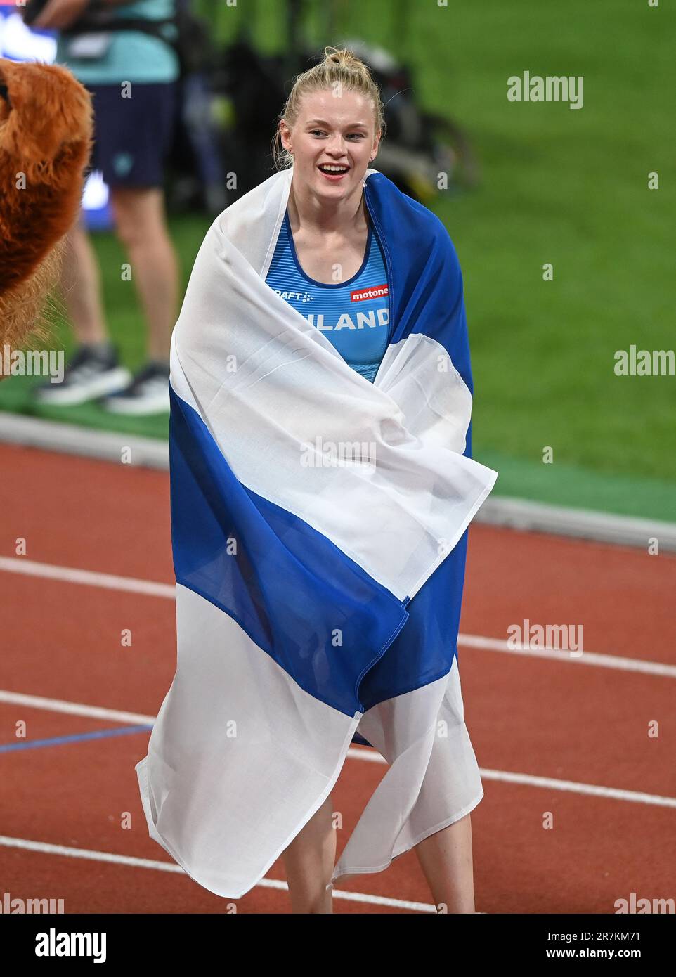 Wilma Murto (Finland). Pole vault Gold Medal. European Championships ...