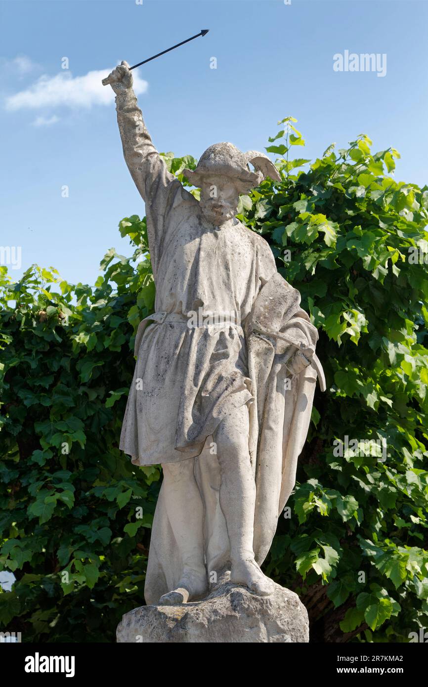 Statue of William Tell by Vincenzo Vela (1856), Lugano, Switzerland ...