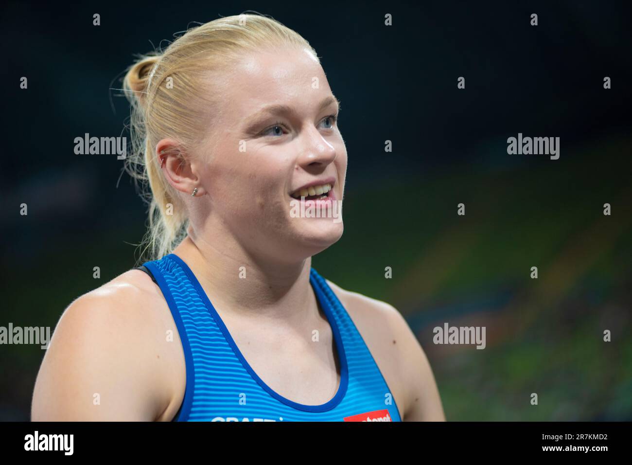 Wilma Murto (Finland). Pole vault Gold Medal. European Championships ...