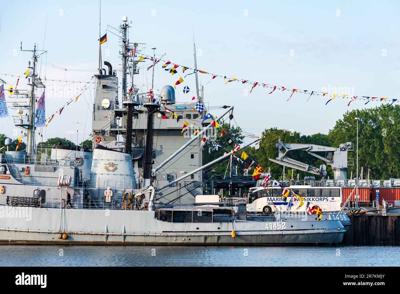 Kiel, Deutschland, 16. Juni 2023, Die Deutsche Marine begrüßt zur ...