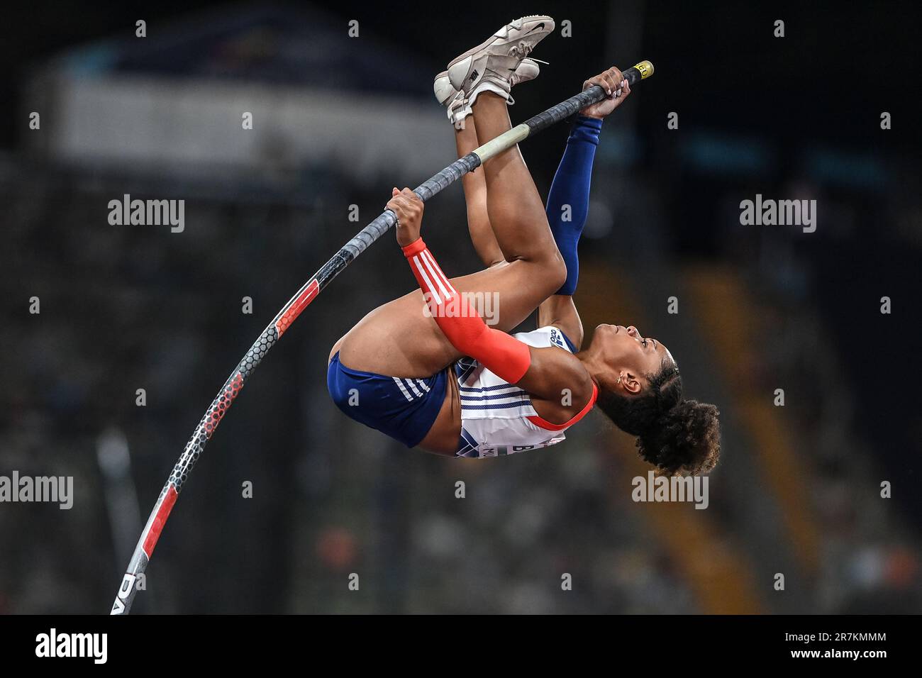 Marie-Julie Bonnin (France). Pole vault women. European Championships ...
