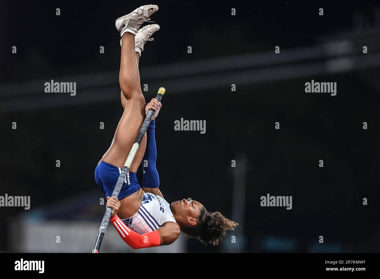 Marie-Julie Bonnin (France). Pole vault women. European Championships ...