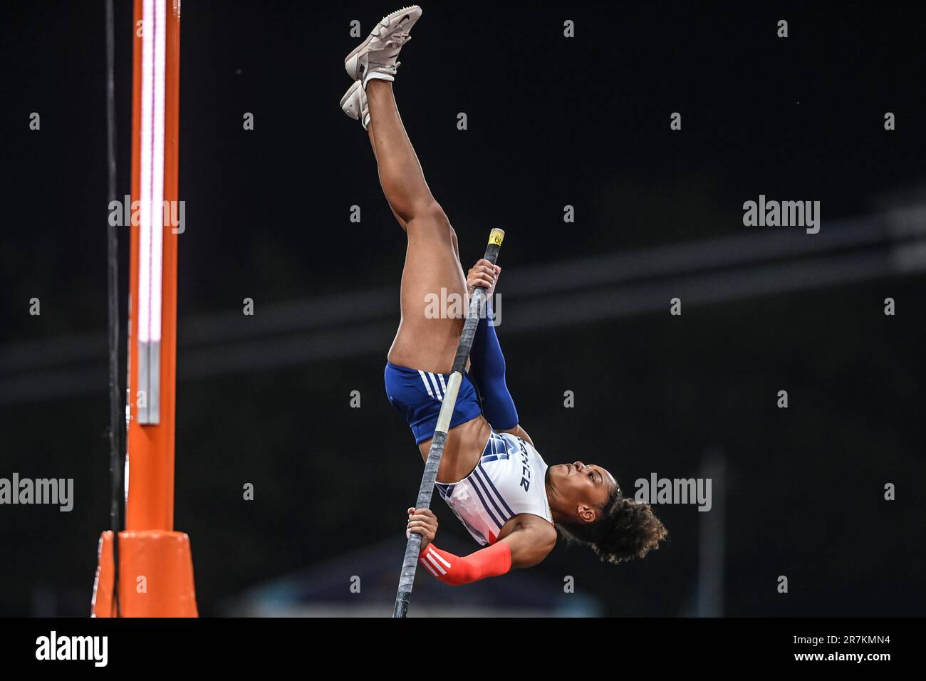 Marie-Julie Bonnin (France). Pole vault women. European Championships ...