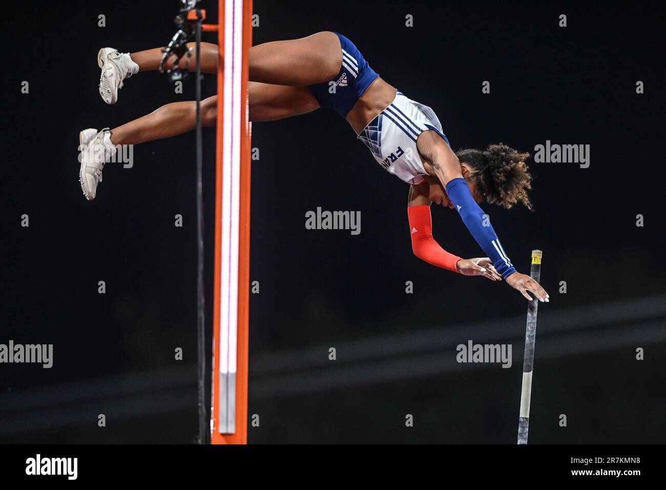 Marie-Julie Bonnin (France). Pole vault women. European Championships ...