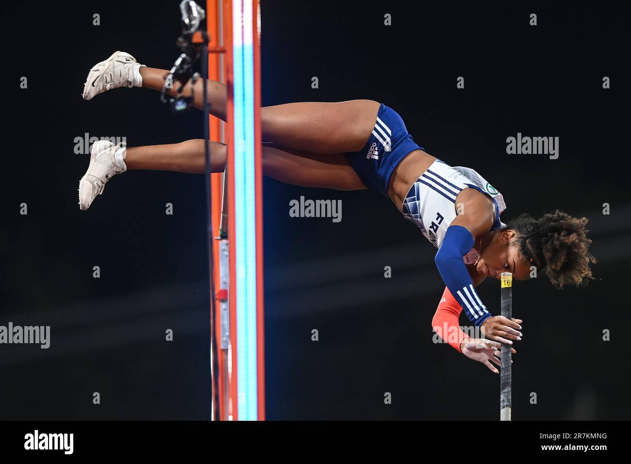 Marie-Julie Bonnin (France). Pole vault women. European Championships ...