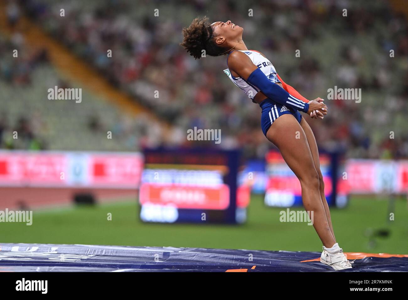 Marie-Julie Bonnin (France). Pole vault women. European Championships ...