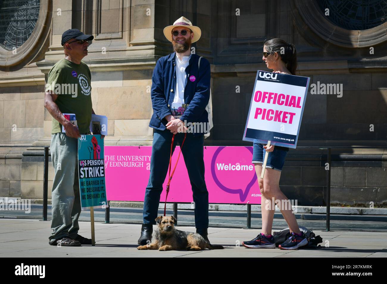 Edinburgh Scotland, UK 16 June 2023. University and College Union (UCU ...