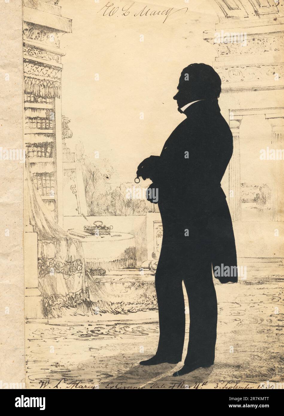 William Learned Marcy 1839 Stock Photo - Alamy