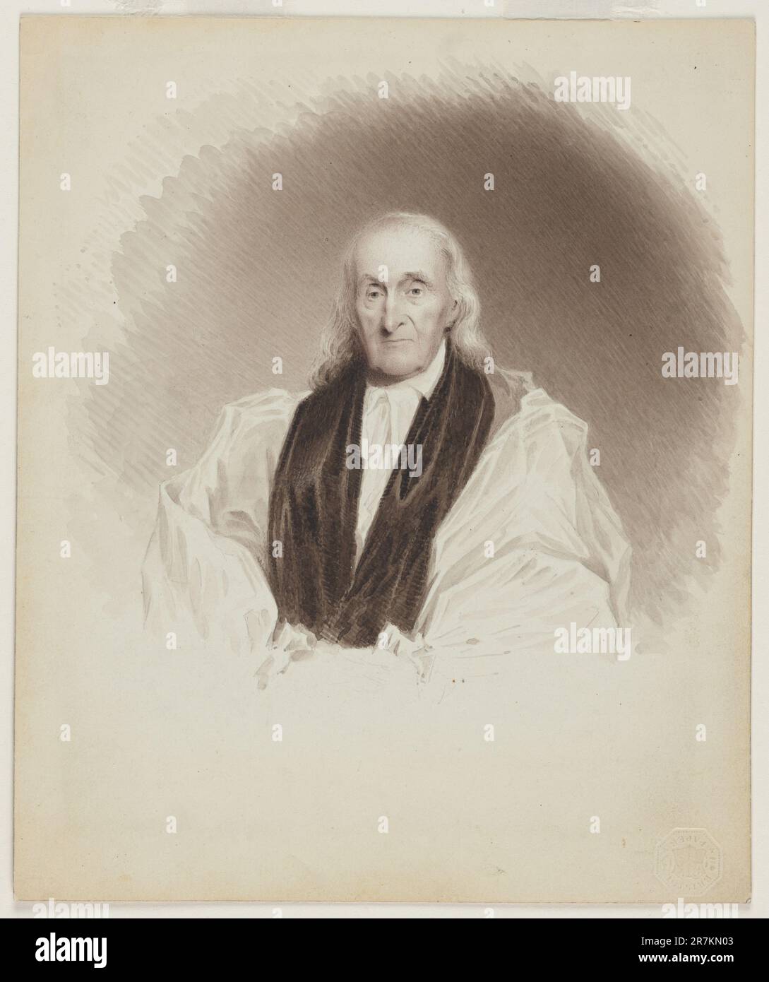 Reverend William White 1833 Stock Photo - Alamy