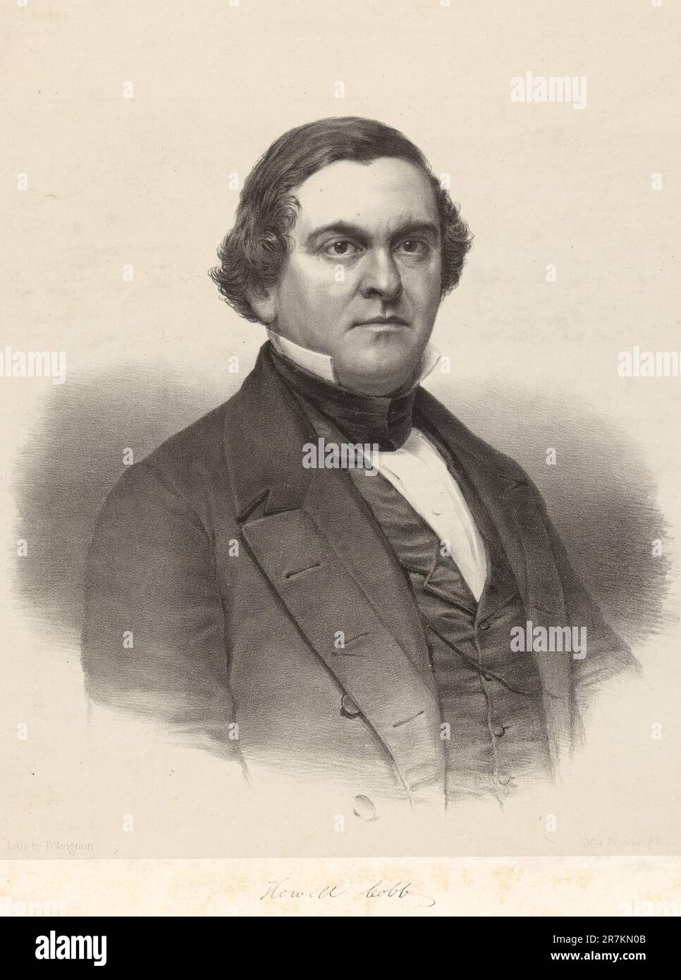 Howell Cobb c. 1851-1854 Stock Photo - Alamy
