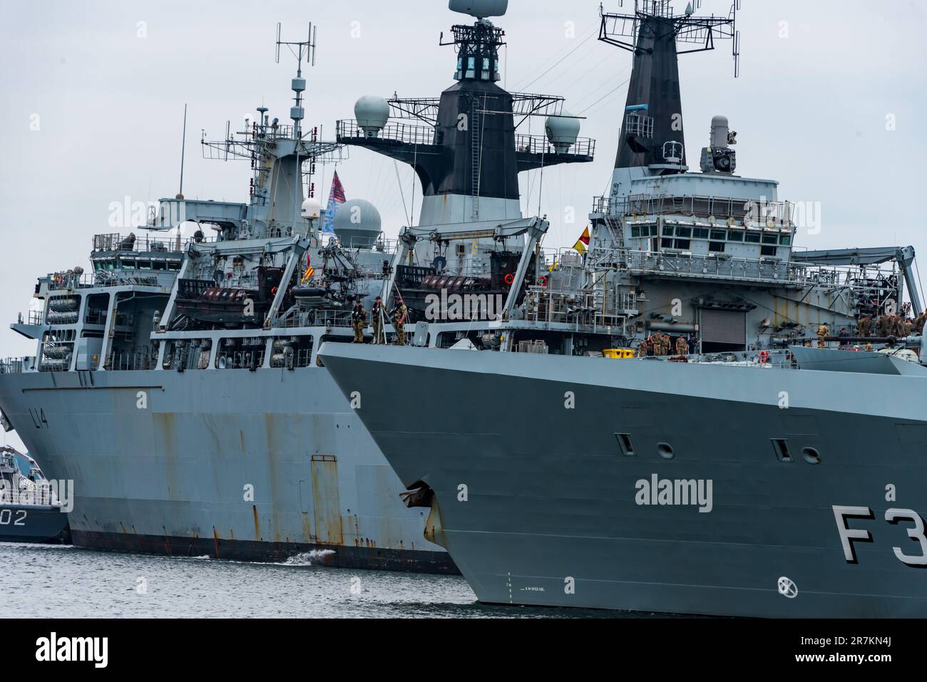 Kiel, Deutschland, 16. Juni 2023, Die Deutsche Marine begrüßt zur ...