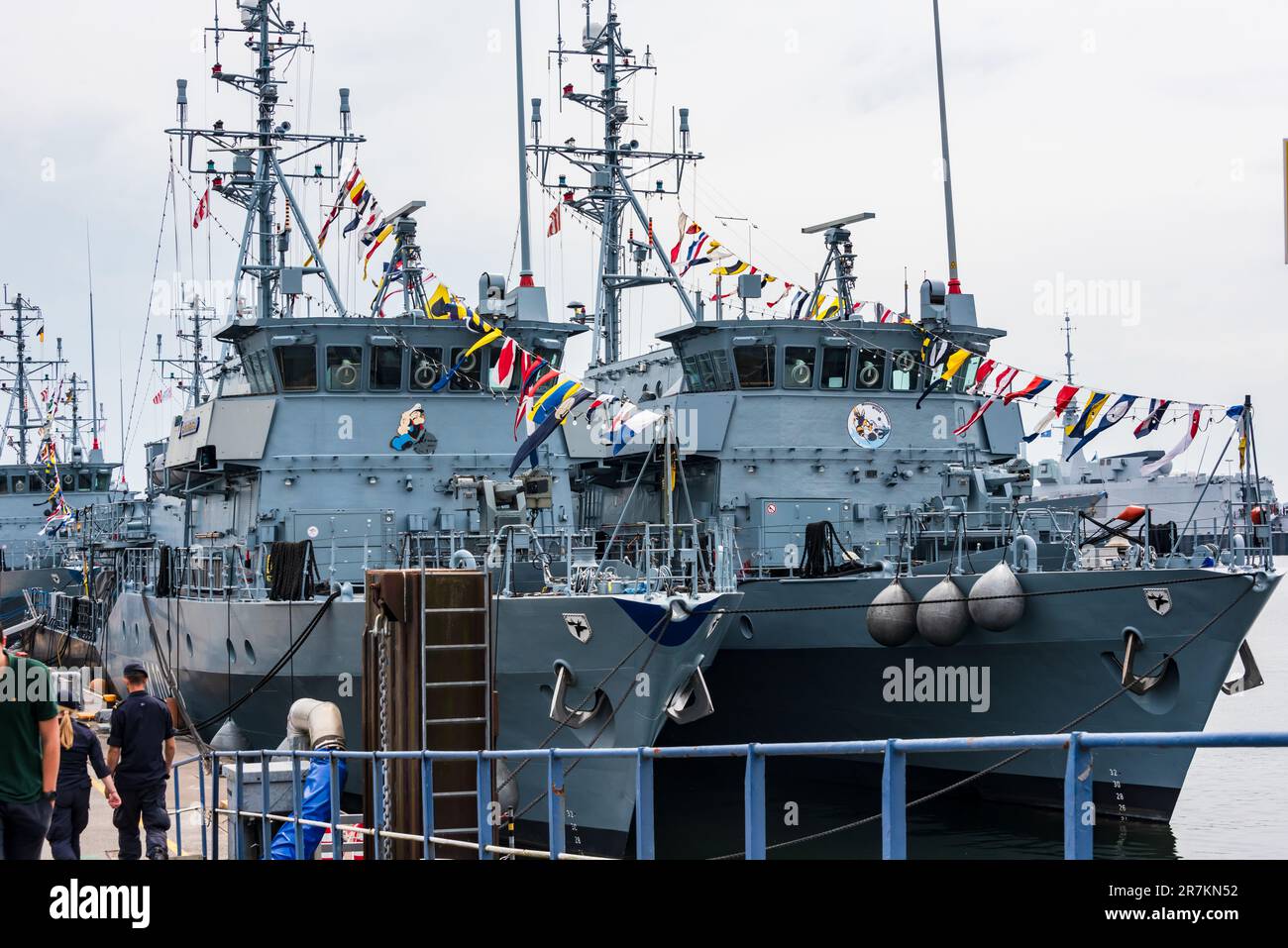 Kiel, Deutschland, 16. Juni 2023, Die Deutsche Marine begrüßt zur ...