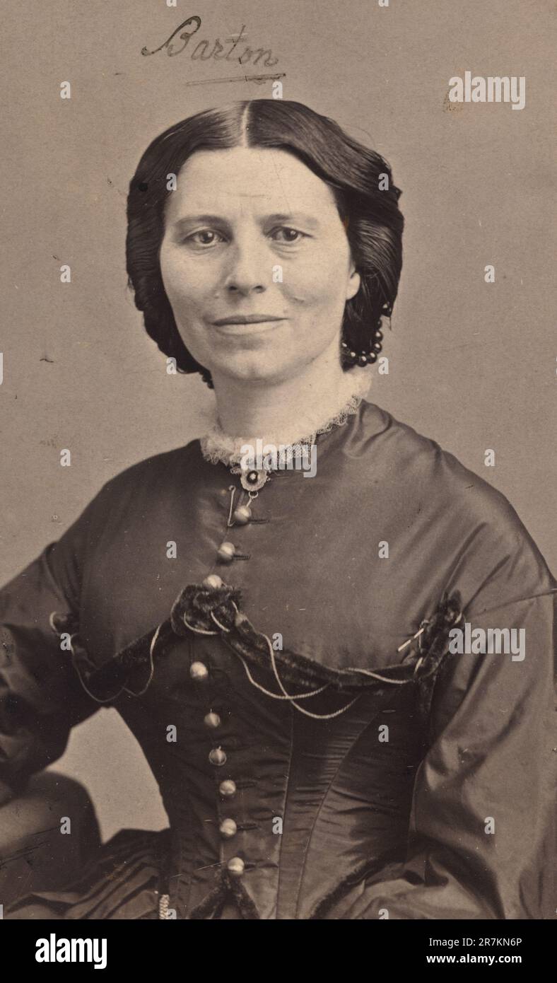 Clara Barton c. 1865 Stock Photo - Alamy
