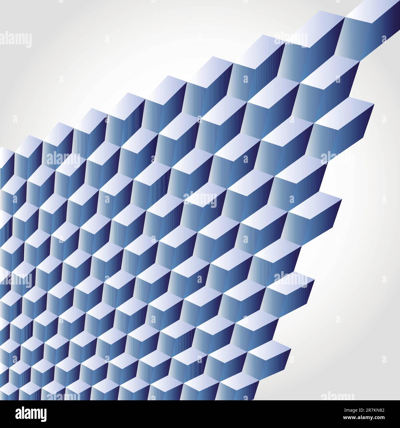 Vector art blue Background. Abstract cubes background 3d Stock Vector ...