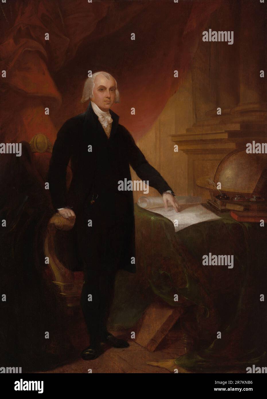 United states constitution james madison hi-res stock photography and ...