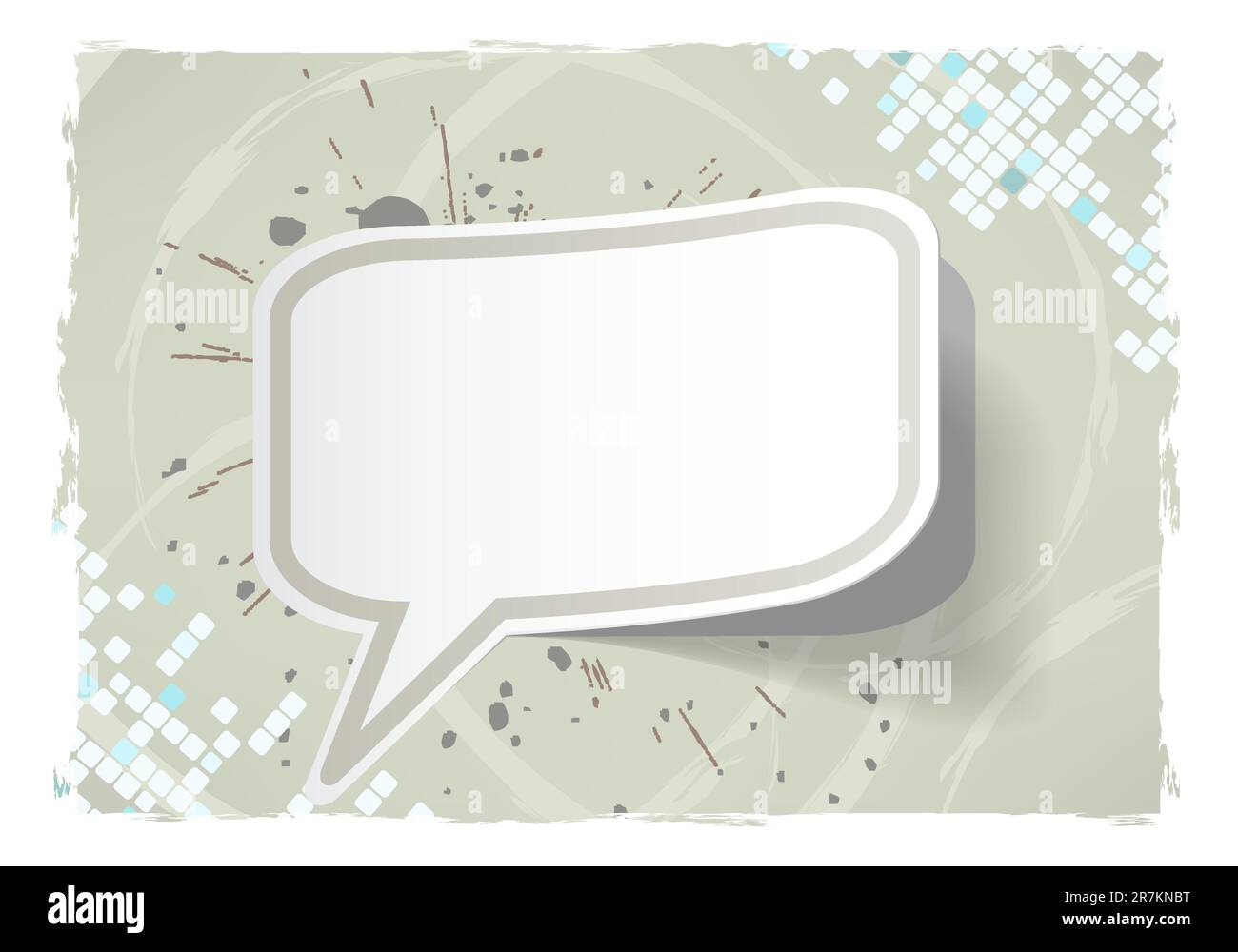 Turquoise grunge frame Stock Vector Images - Alamy