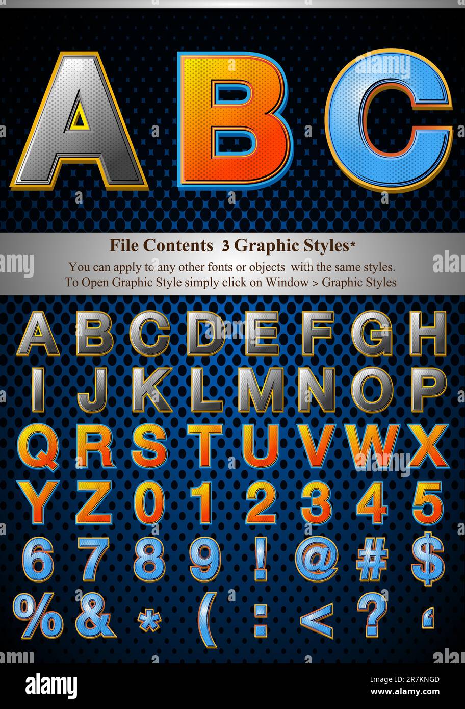 File Contents Graphic Styles. You can apply to any other fonts or ...