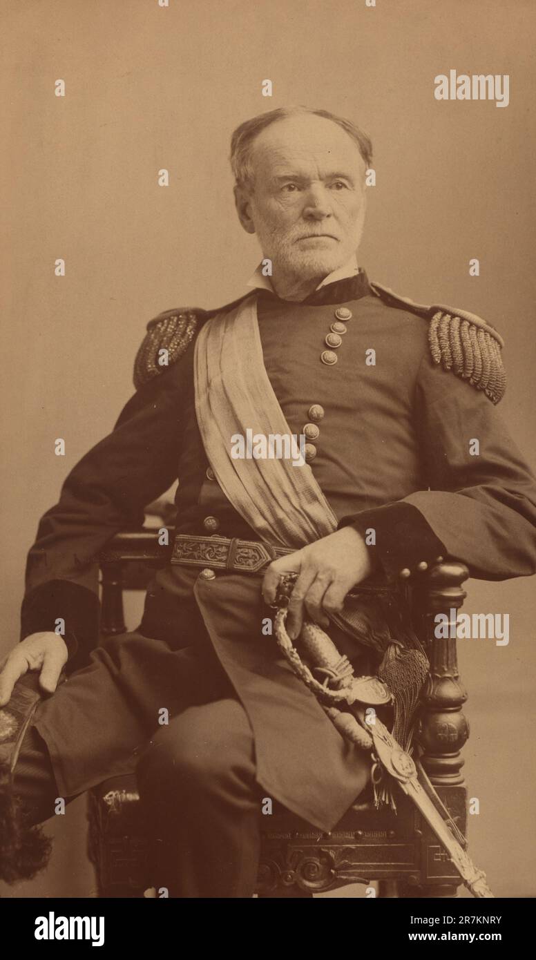 William T. Sherman c. 1885 Stock Photo - Alamy