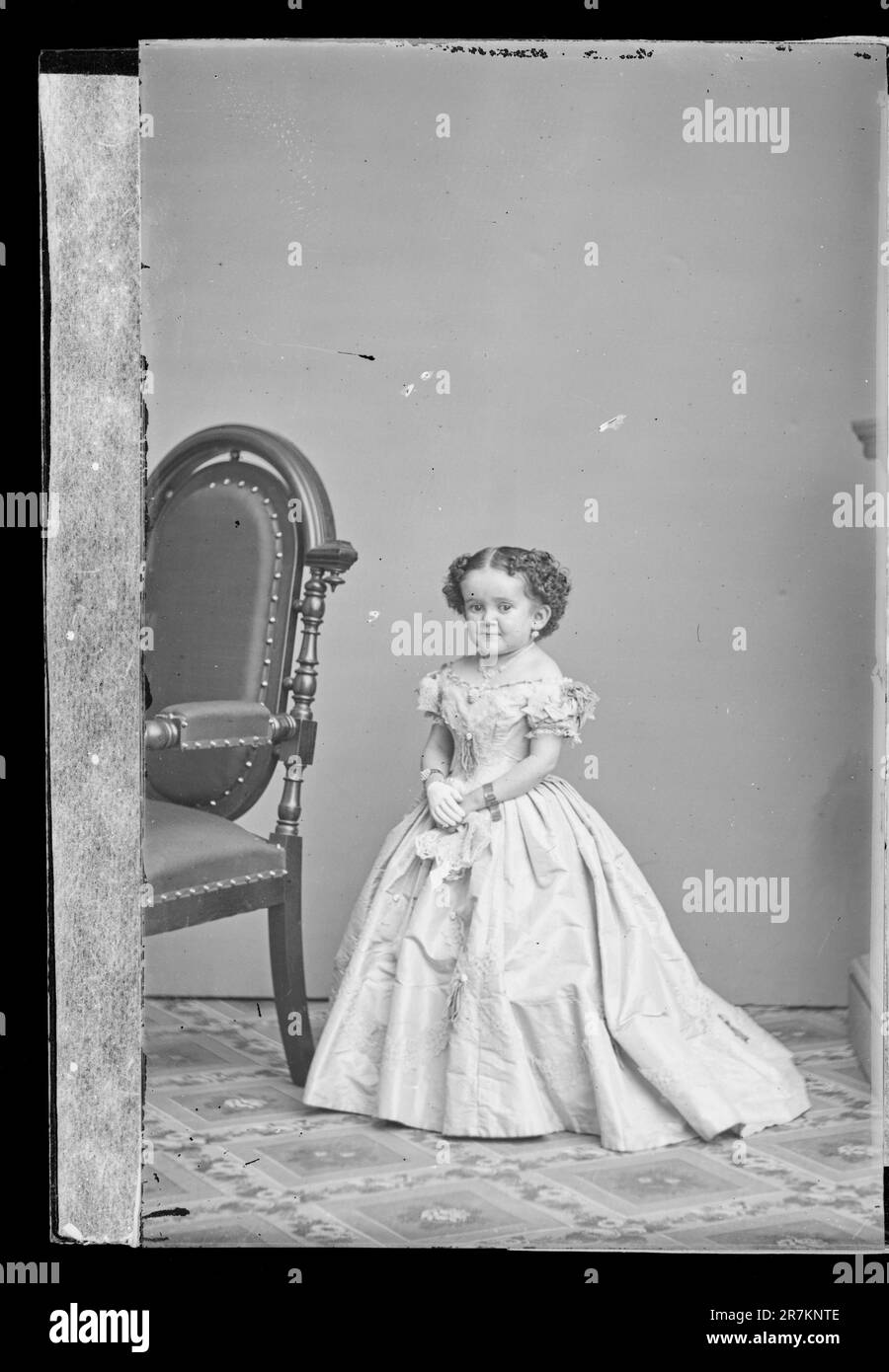Minnie Warren c. 1860-1870 Stock Photo - Alamy