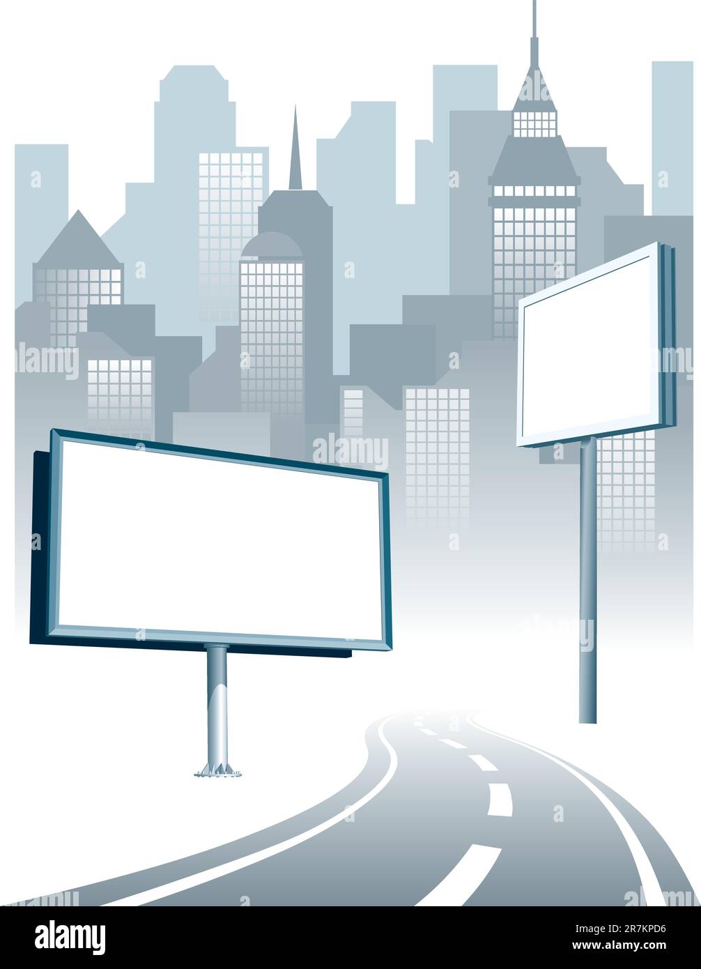 View road sign in Stock Vector Images - Alamy