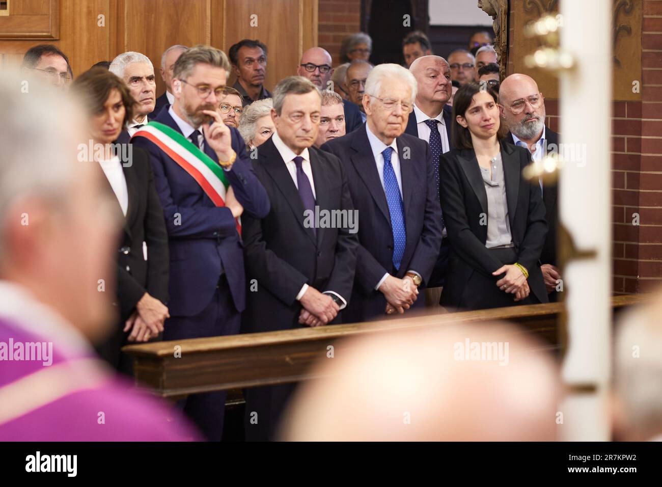 Mario Draghi, Elly Schlein, Lepore, Bonaccini, at Flavia Franzoni ...