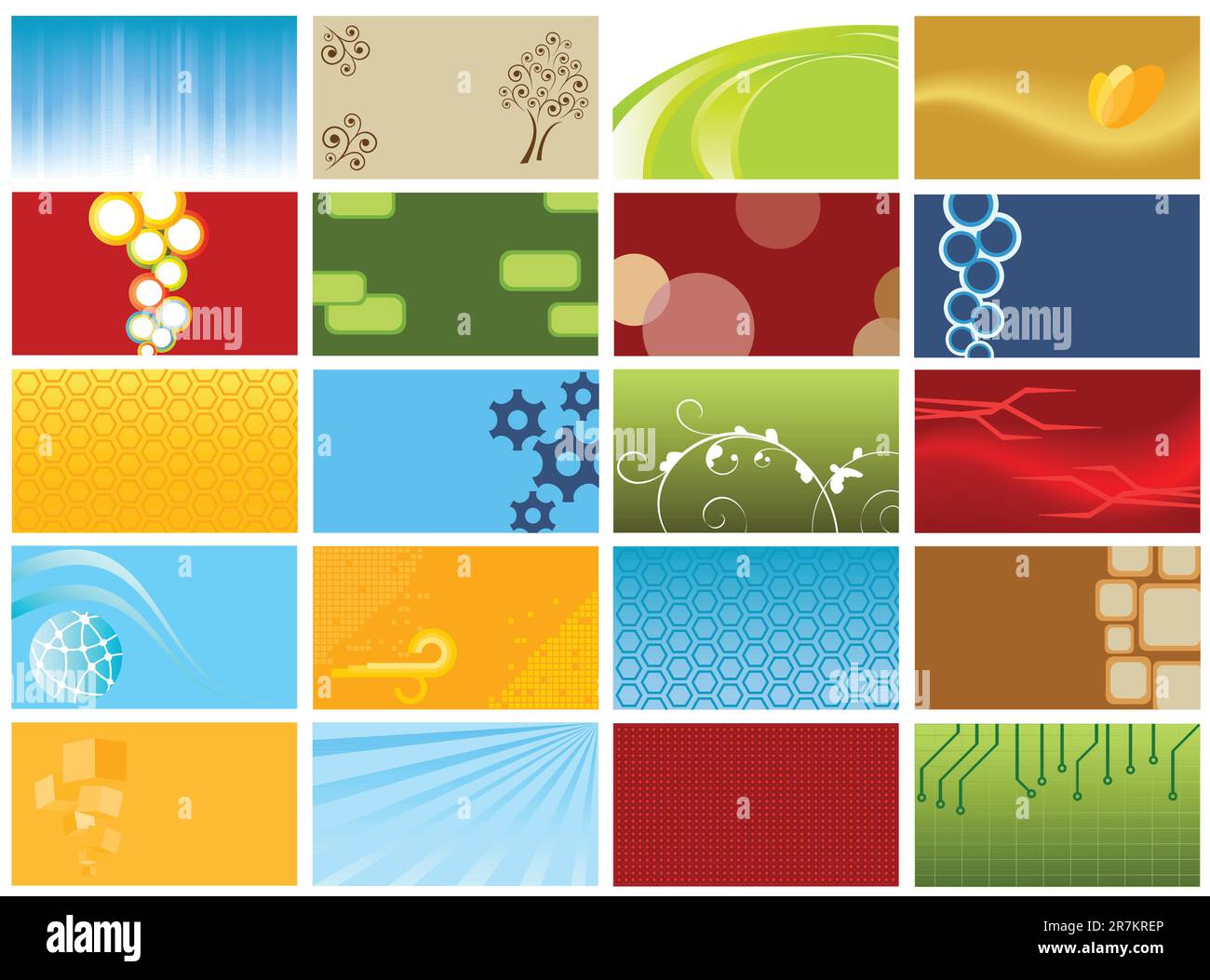 Various business cards or backgrounds Stock Vector Image & Art - Alamy