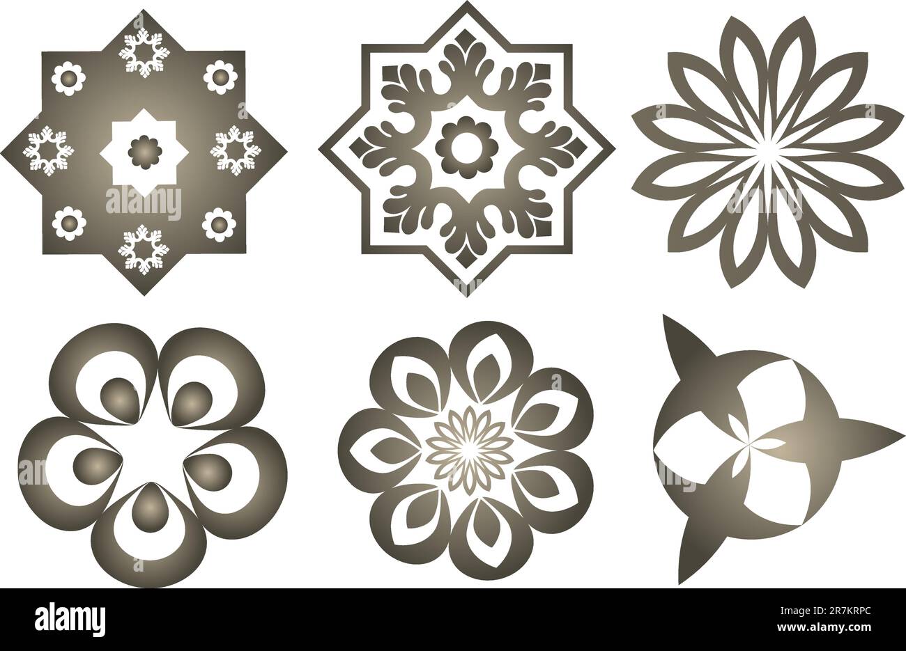 Arabian ornaments Cut Out Stock Images & Pictures - Alamy