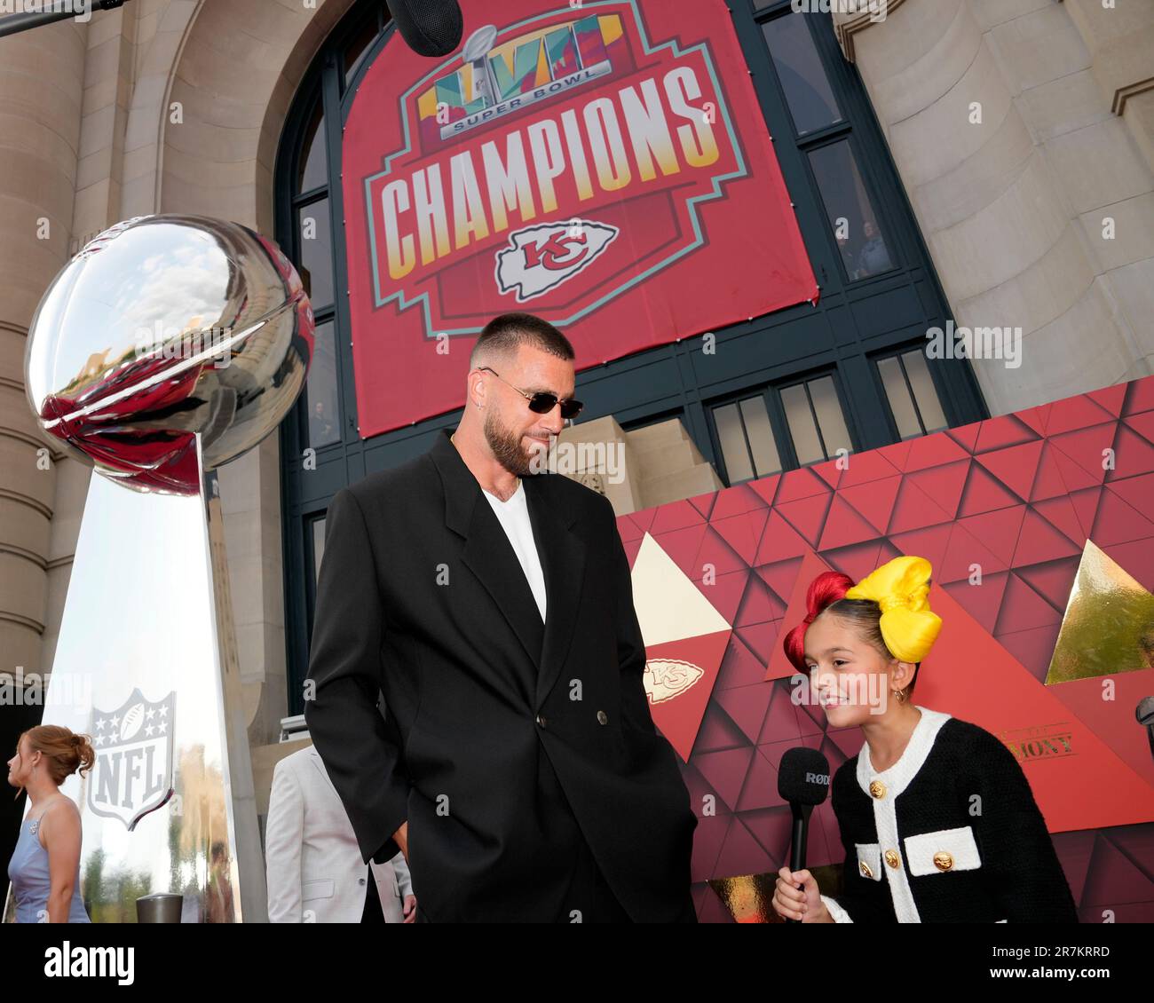 Kansas City, Missouri, USA. 15th June, 2023. Travis Kelsey is ...