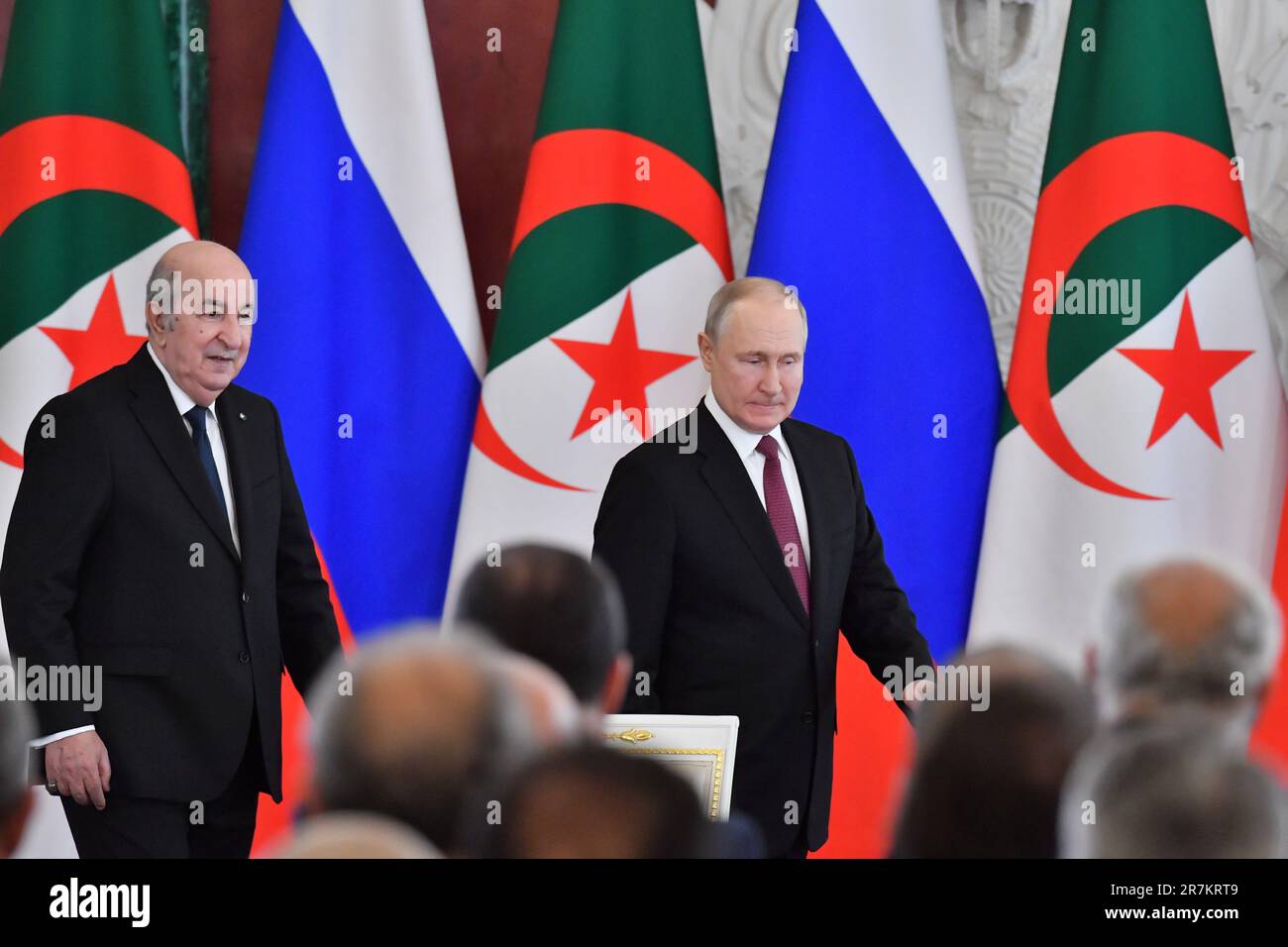 Moscow. Algerian President Abdelmajid Tebboun and Russian President ... Moscow. Algerian President Abdelmajid Tebboun and Russian President ...