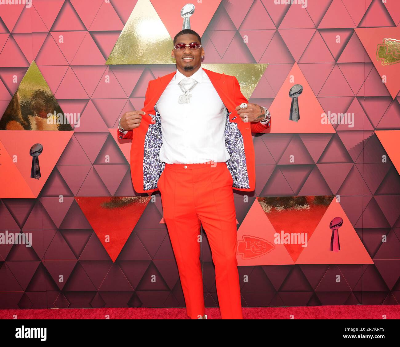 Kansas City, Missouri, USA. 15th June, 2023. Jody Fortson walks the red ...