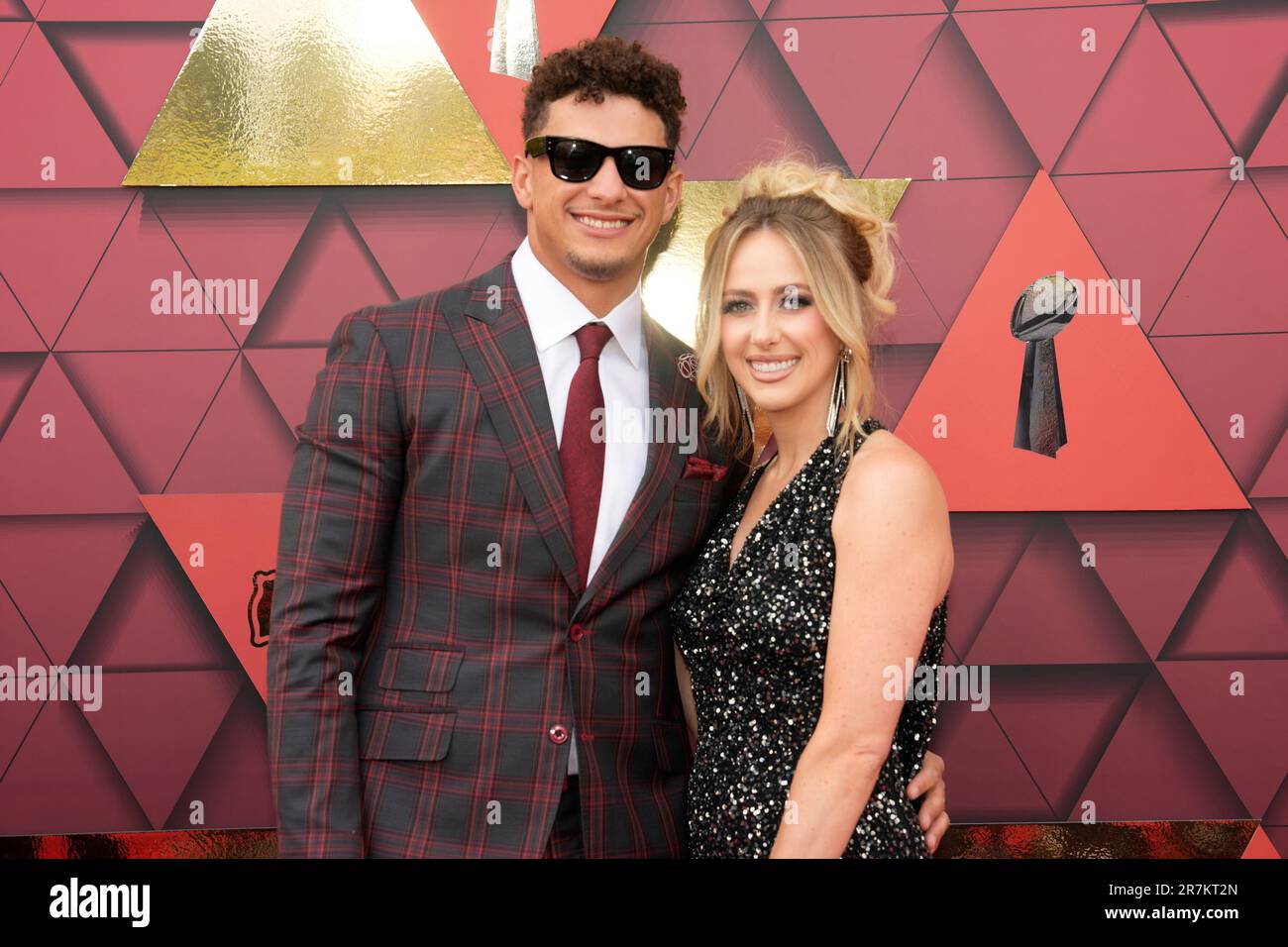 Kansas City, Missouri, USA. 15th June, 2023. Patrick and Brittany ...