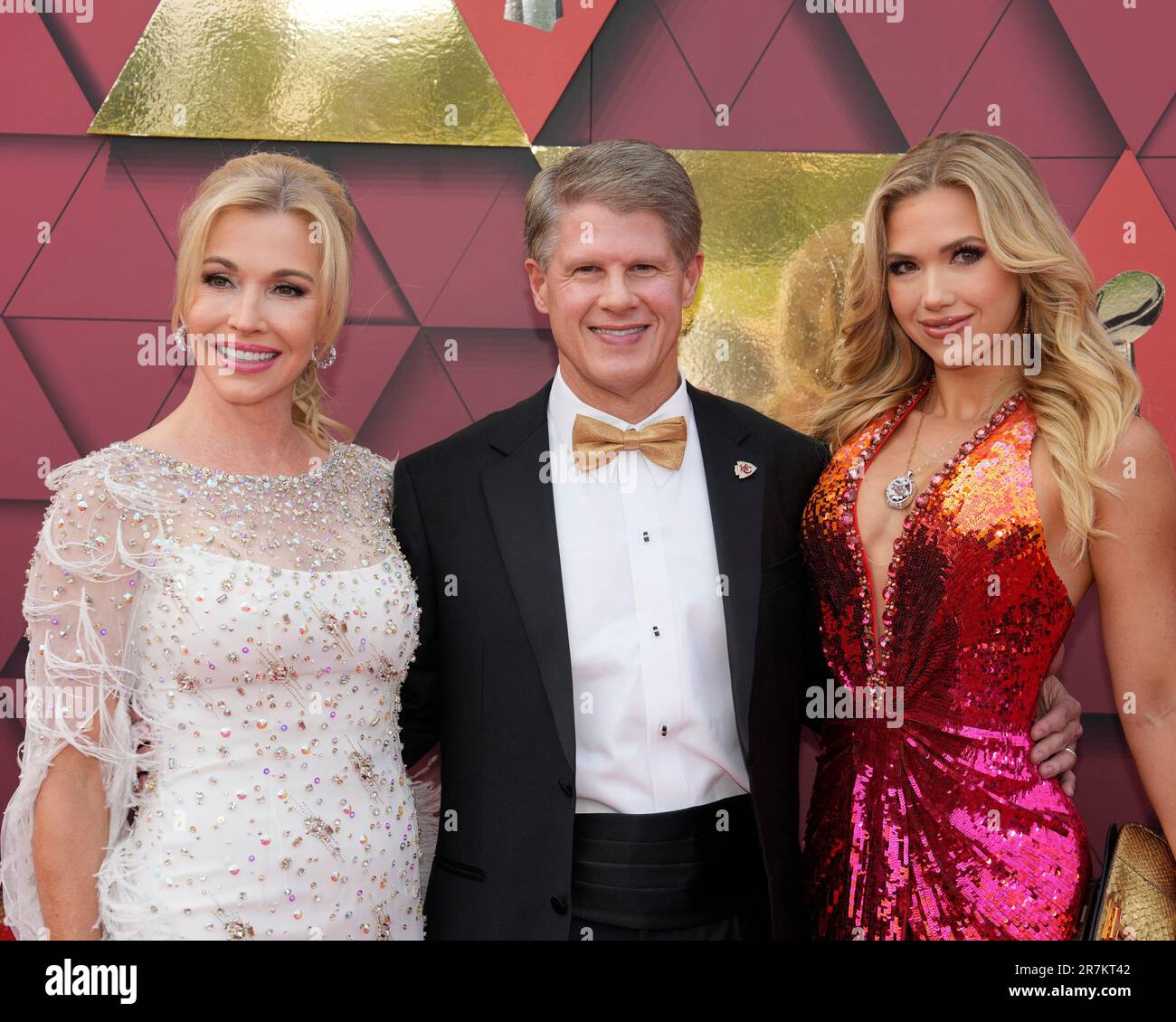 Kansas City, Missouri, USA. 15th June, 2023. Clark Hunt poses with his ...